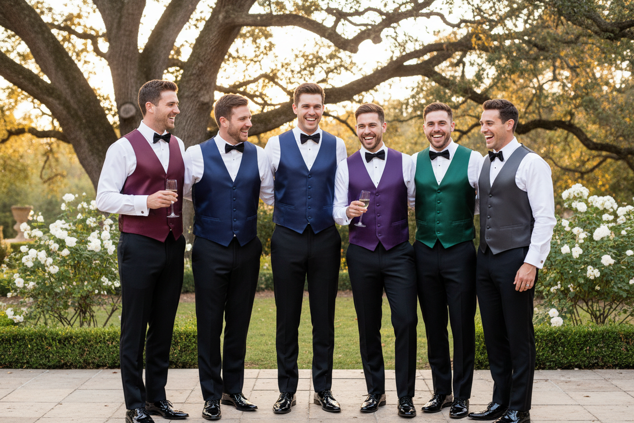Formal Vests & Vest Sets for Weddings & Prom | Boise Tuxedo & Suit Shop ...